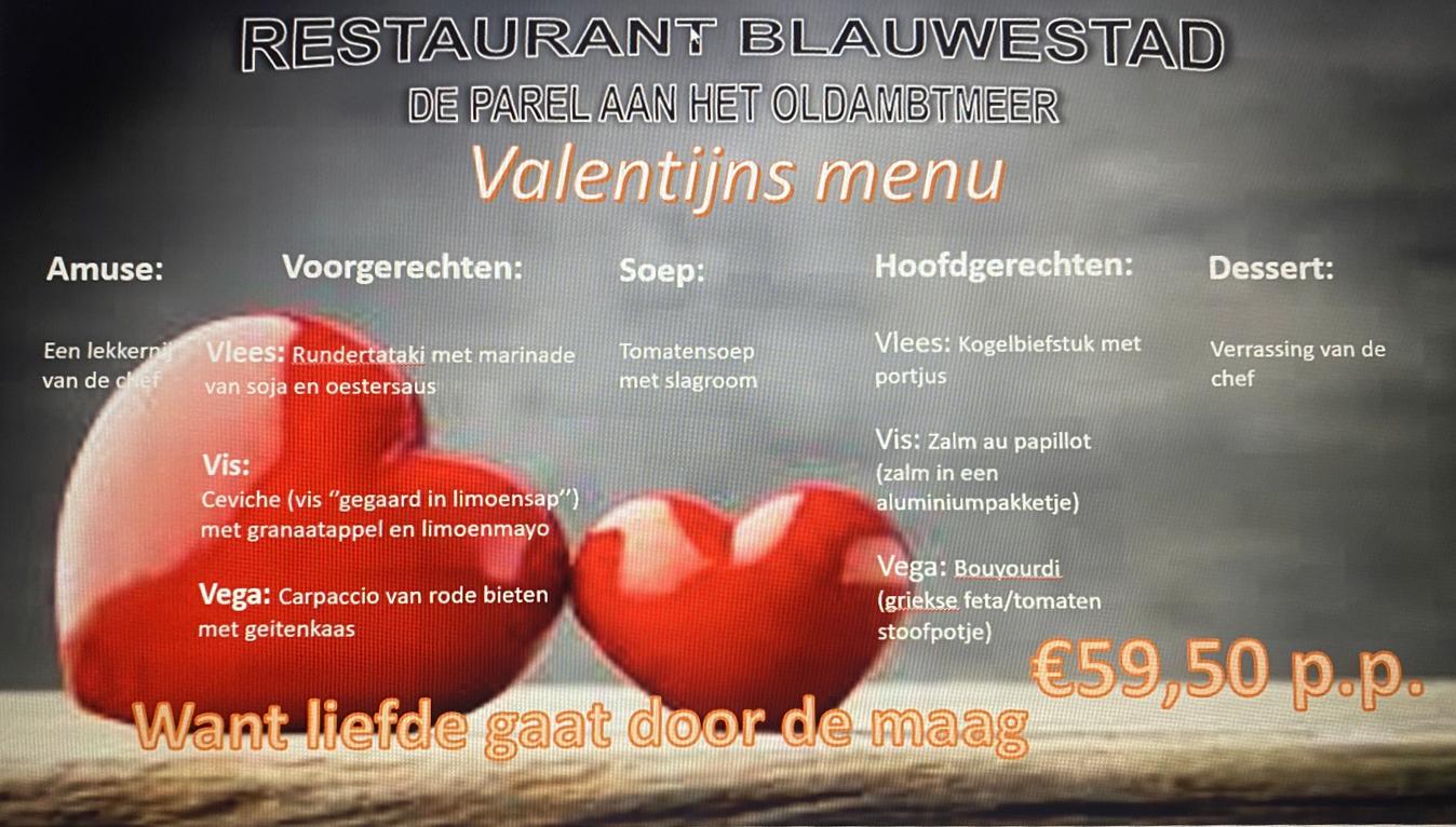 Restaurant Blauwe Stad - Parel aan het Oldambtmeer